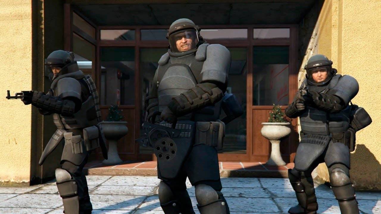 GTA 5. Русская озвучка!!! Ограбление в Палето