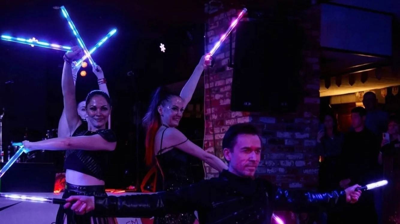 "NAKED" - Световое шоу