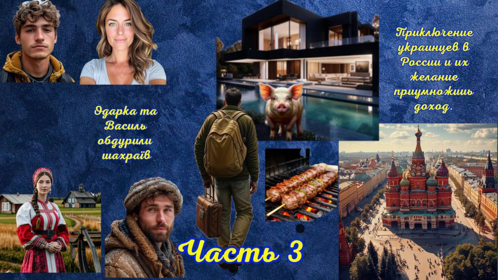 Невероятные приключения украинцев в России. Часть 3