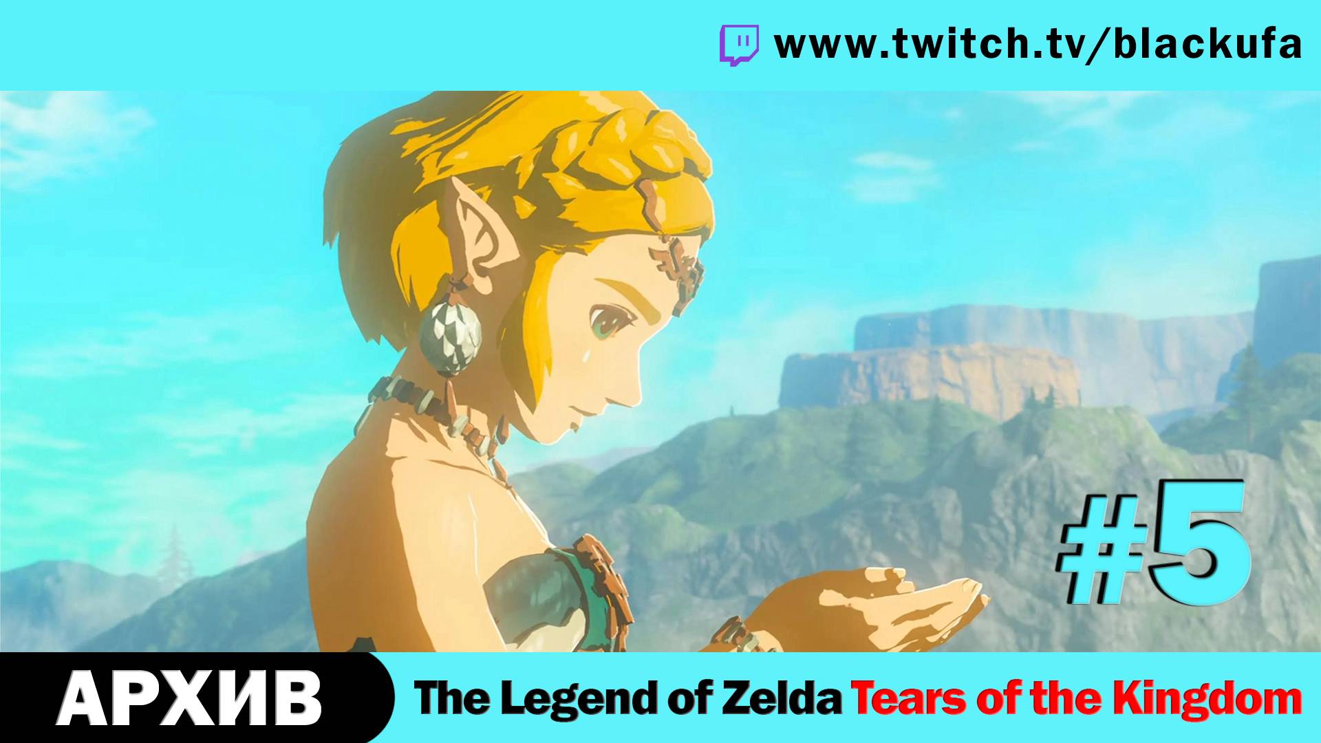 The Legend of Zelda Tears of the Kingdom #5. Стрим второй - Подземные приключения. [АРХИВ]