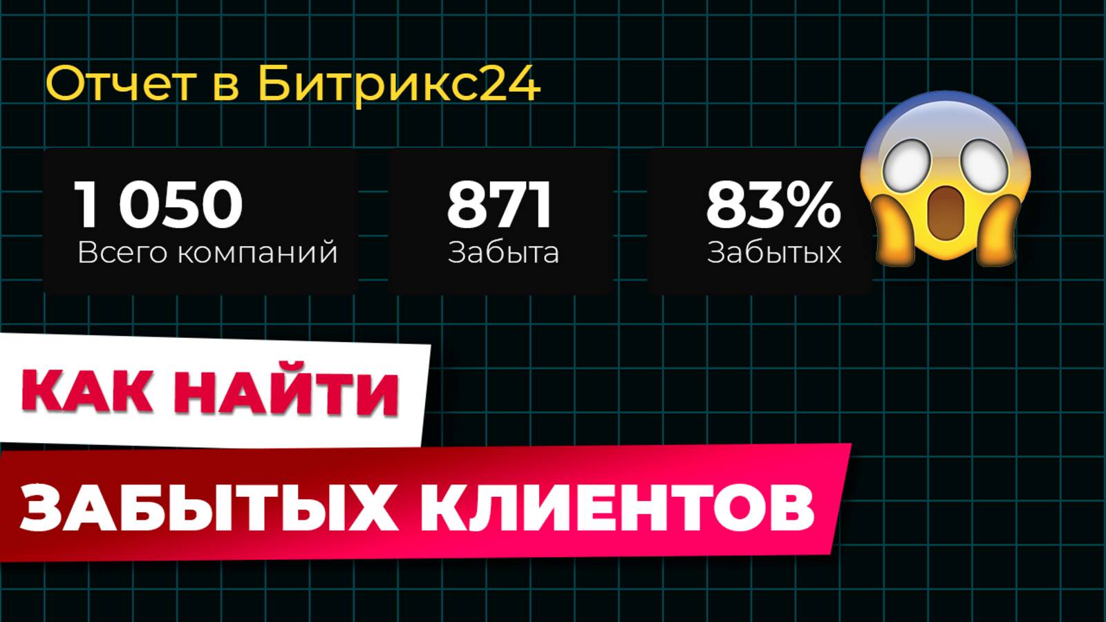Как найти потерянных клиентов? Обзор отчёта по коммуникациям в Битрикс24