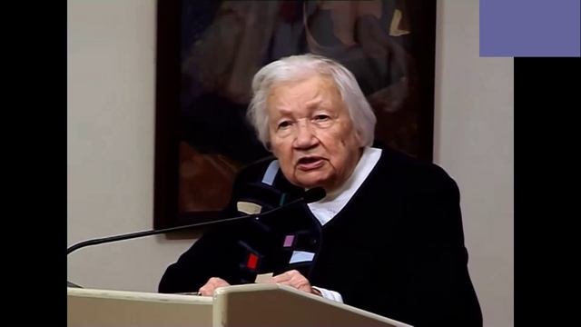 Людмила Шапошникова. Доклад на конференции