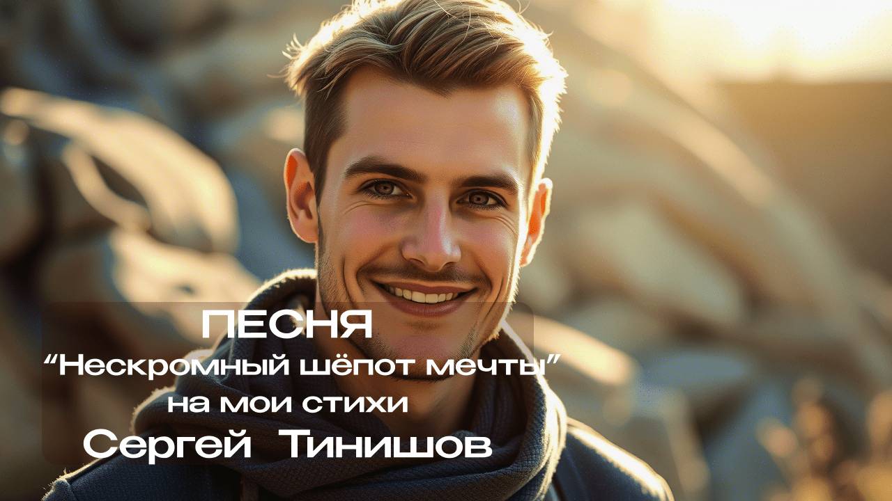 Нескромный шёпот мечты  (признание любимой)