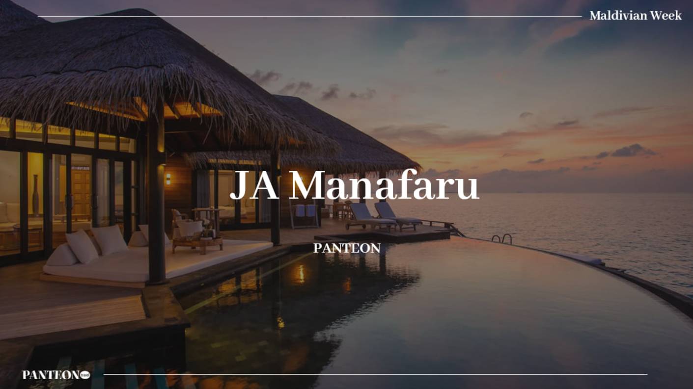 Вебинар с отелем JA Manafaru 5*