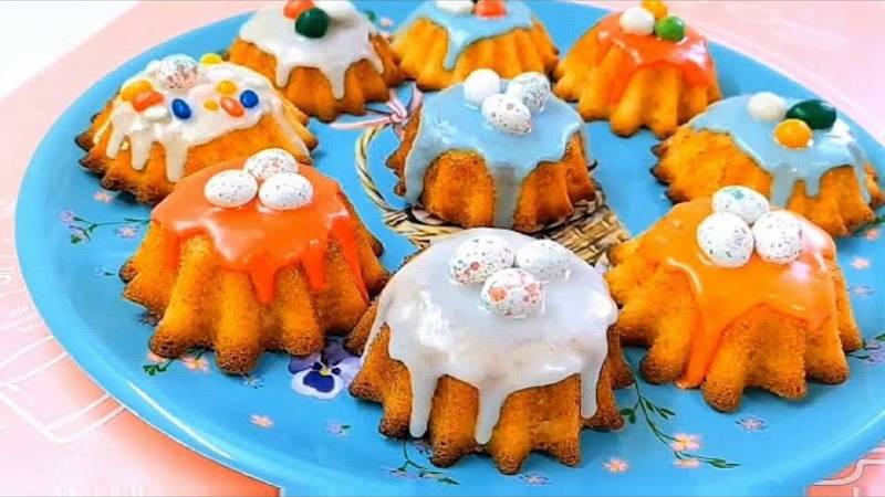 САМЫЕ ВКУСНЫЕ МИНИ КЕКСЫ на ПАСХУ! ПРОВЕРЕННЫЙ РЕЦЕПТ