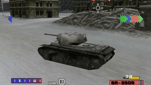 Panzer Front на Dreamcast -Null DC- МИССИЯ 10 Красное Село