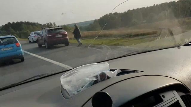 Авария на трассе М5 25.09.20