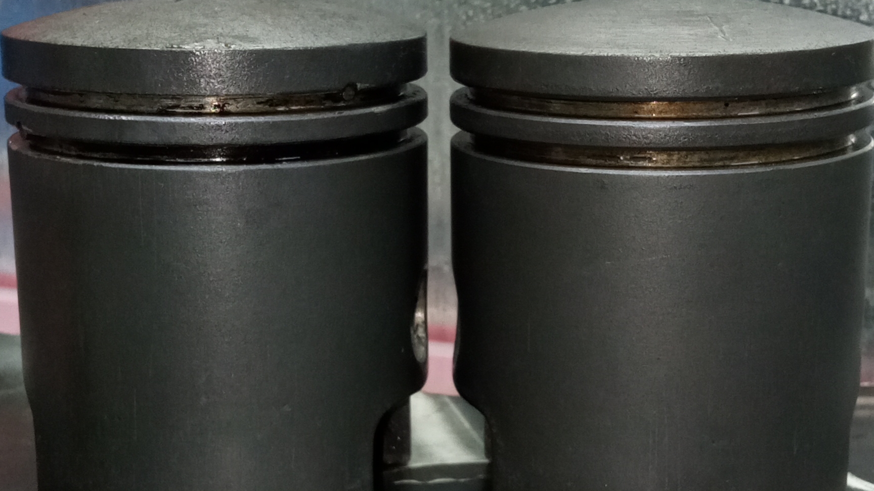 Покрытие поршней MoS2