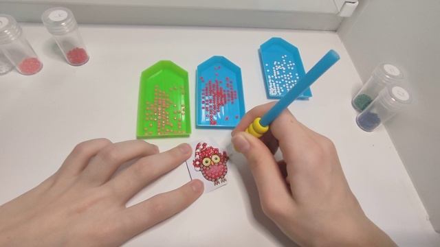 Алмазная мозаика Совушка #алмазная