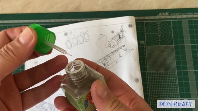 Как собрать наборные колёса для модели авто?