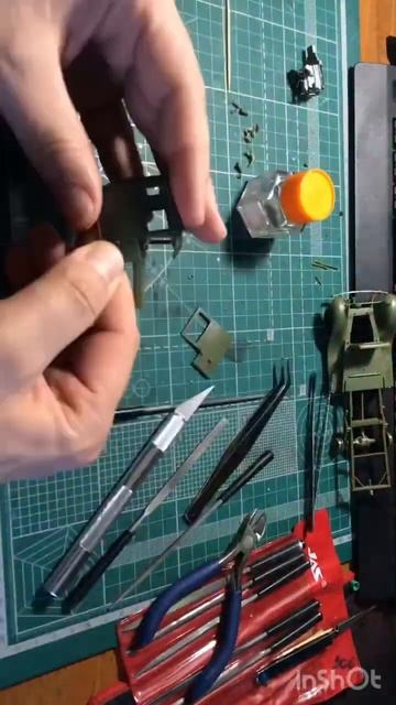 Собрать модель за 1 минуту. Таймлапс: сборка модели ГАЗ-АА «Полуторка» #стендовыймоделизм #omsk