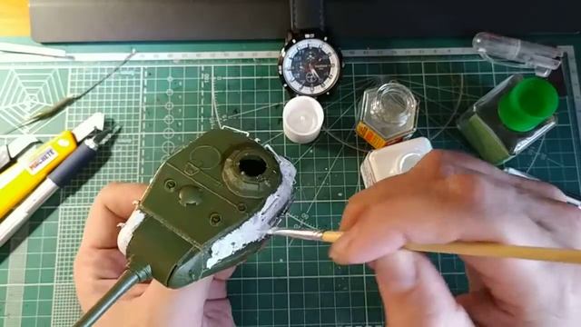 Мастер-класс: Как сделать текстуру литой брони? | Моделизм для начинающих