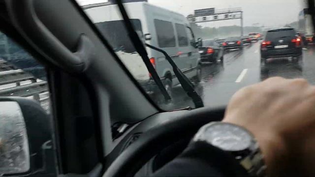 Пробка на Новой Риге 29.05.2020