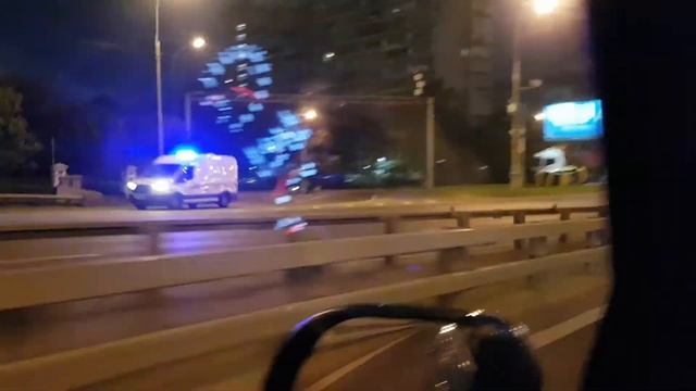 Авария на ТТК в Москве 17.05.2021 года