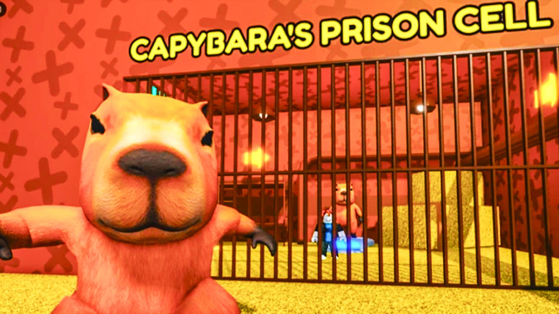 ПОБЕГ ИЗ ТЮРЬМЫ КАПИБАРЫ! 😱 ROBLOX