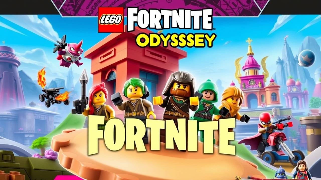 Играем в LEGO Fortnite Odyssey | Строим поселения, исследуем мир #21