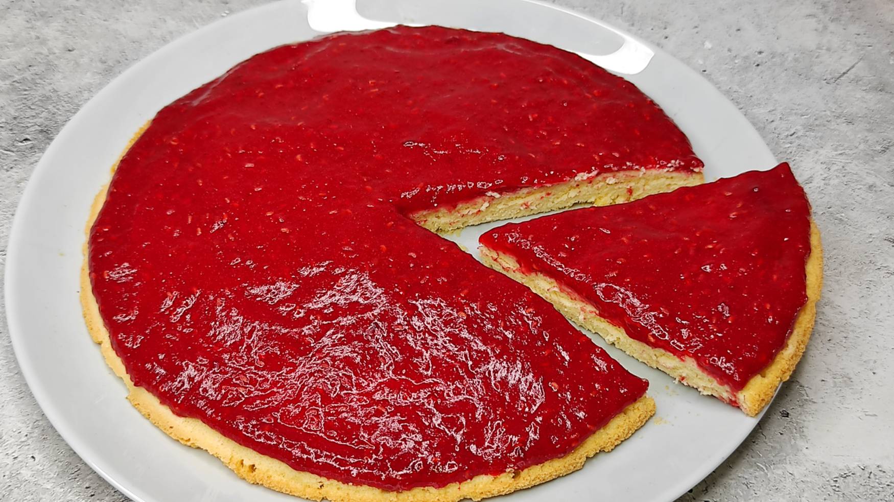 Малиновый пирог.  ПИРОГ с замороженными ягодами. Тарт с ягодами.