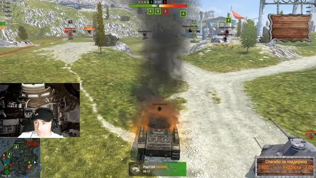 Попробуем что такое турнир. Играем в World of Tanks Blitz.