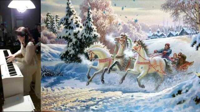 День Снега 22 января/ Наталья Иванова/ Гендель - Ой,полна - Бабочки на снегу/ лето-22/ Кабардинка