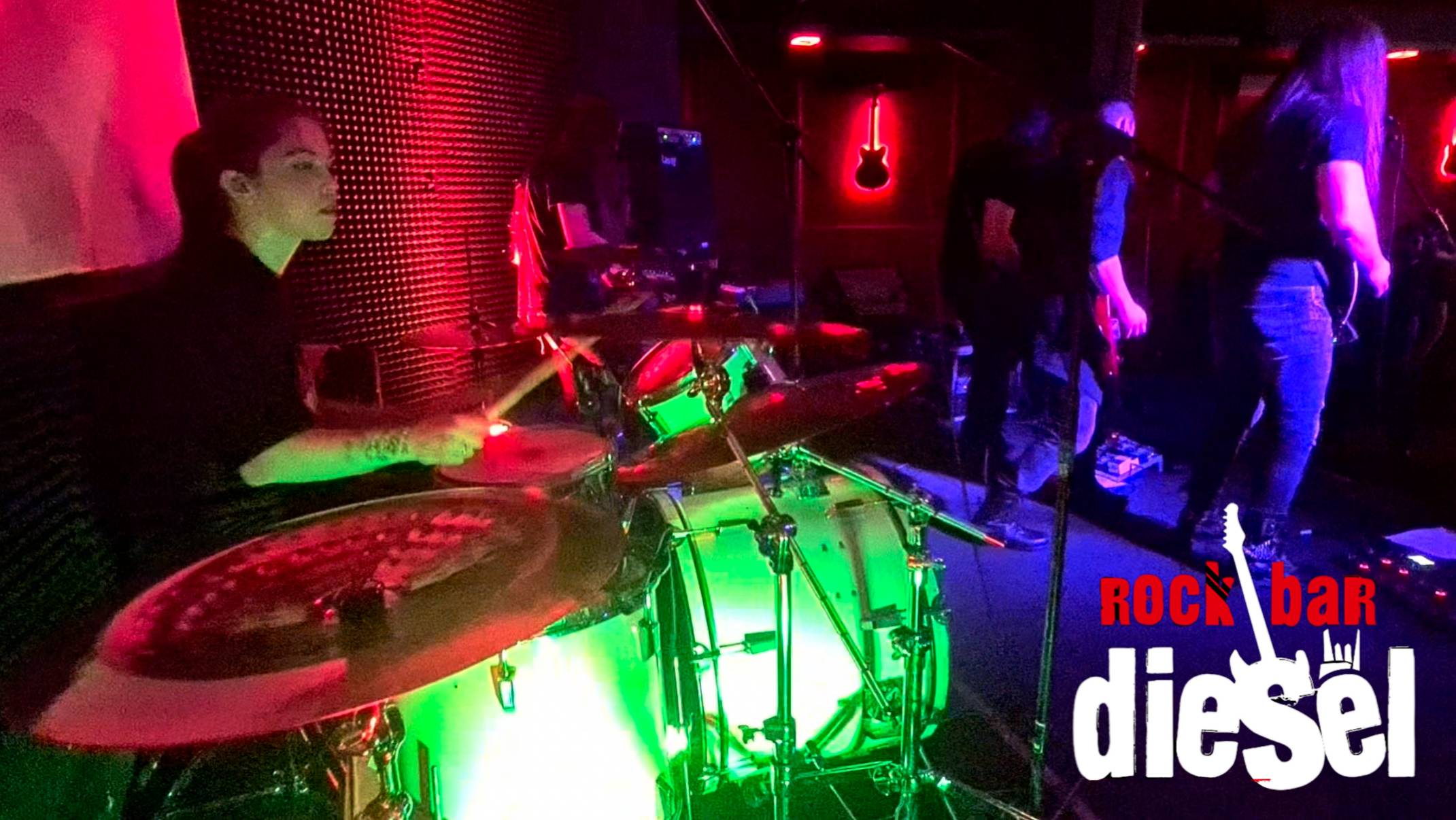 Drum Cam. Подборка с выступления группы HEAVY RAID. Воронеж, Бар "DIESEL", 15.03.2025.