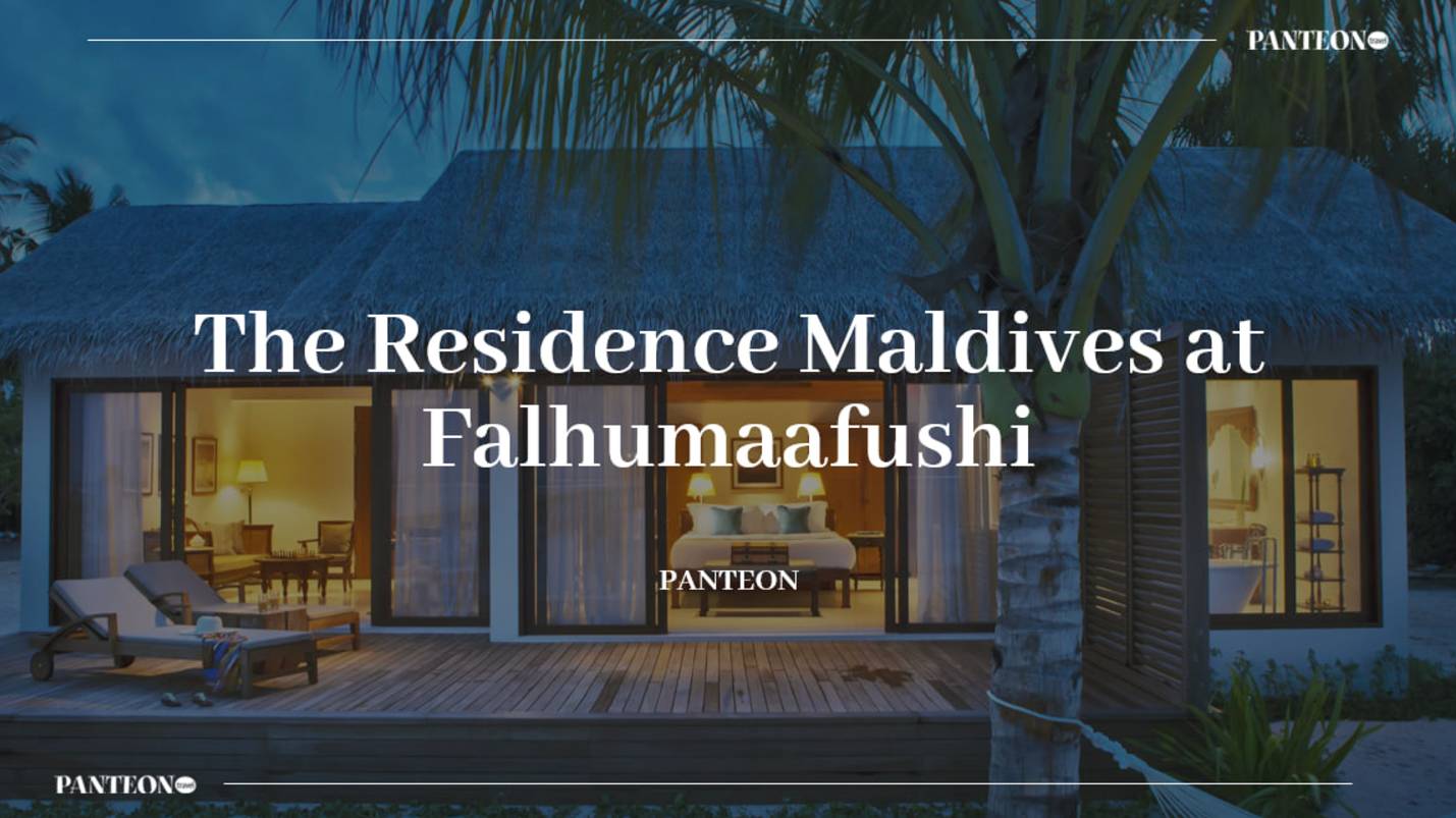 Вебинар с отелями The Residence Maldives at Falhumaafushi