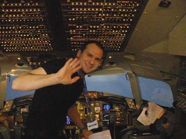 переучивание на В757 в London Gatwick