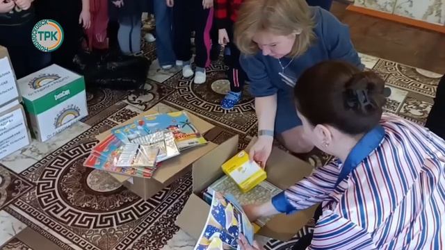 Гуманитарные посылки в Луганскую народную республику от детского сада №34 доставлены