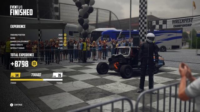 Next Car Game - Wreckfest - 54,55 этапы