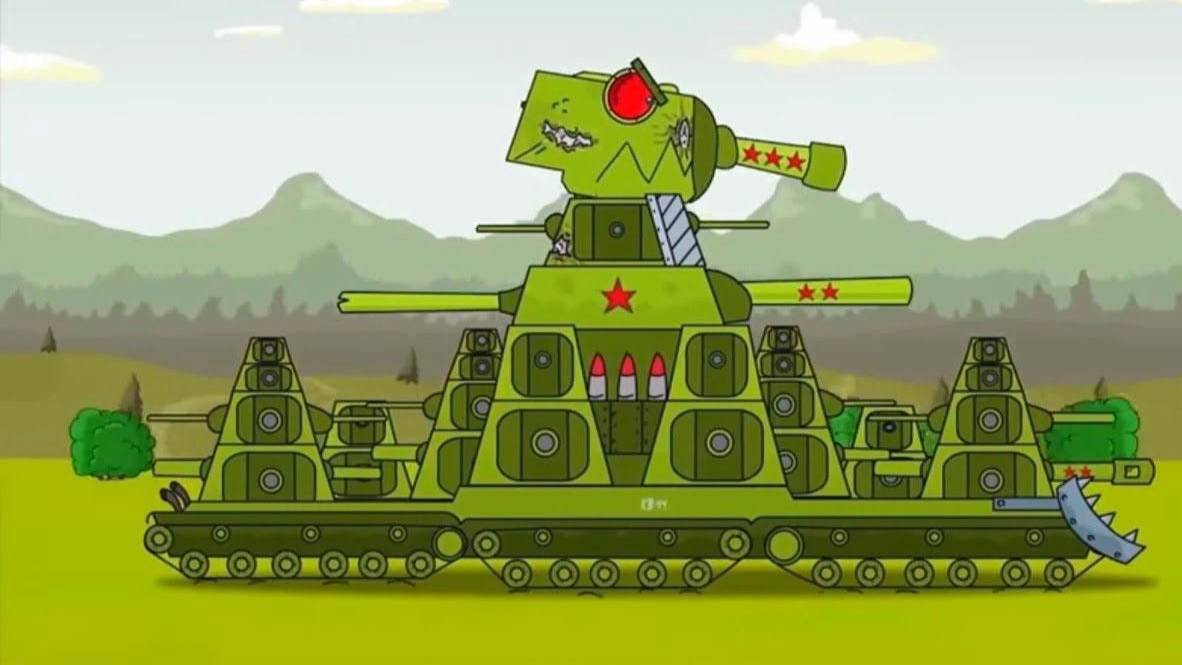 ОН МОНСТР - клип Мультики про танки/Геранд