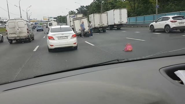 Авария на МКАД