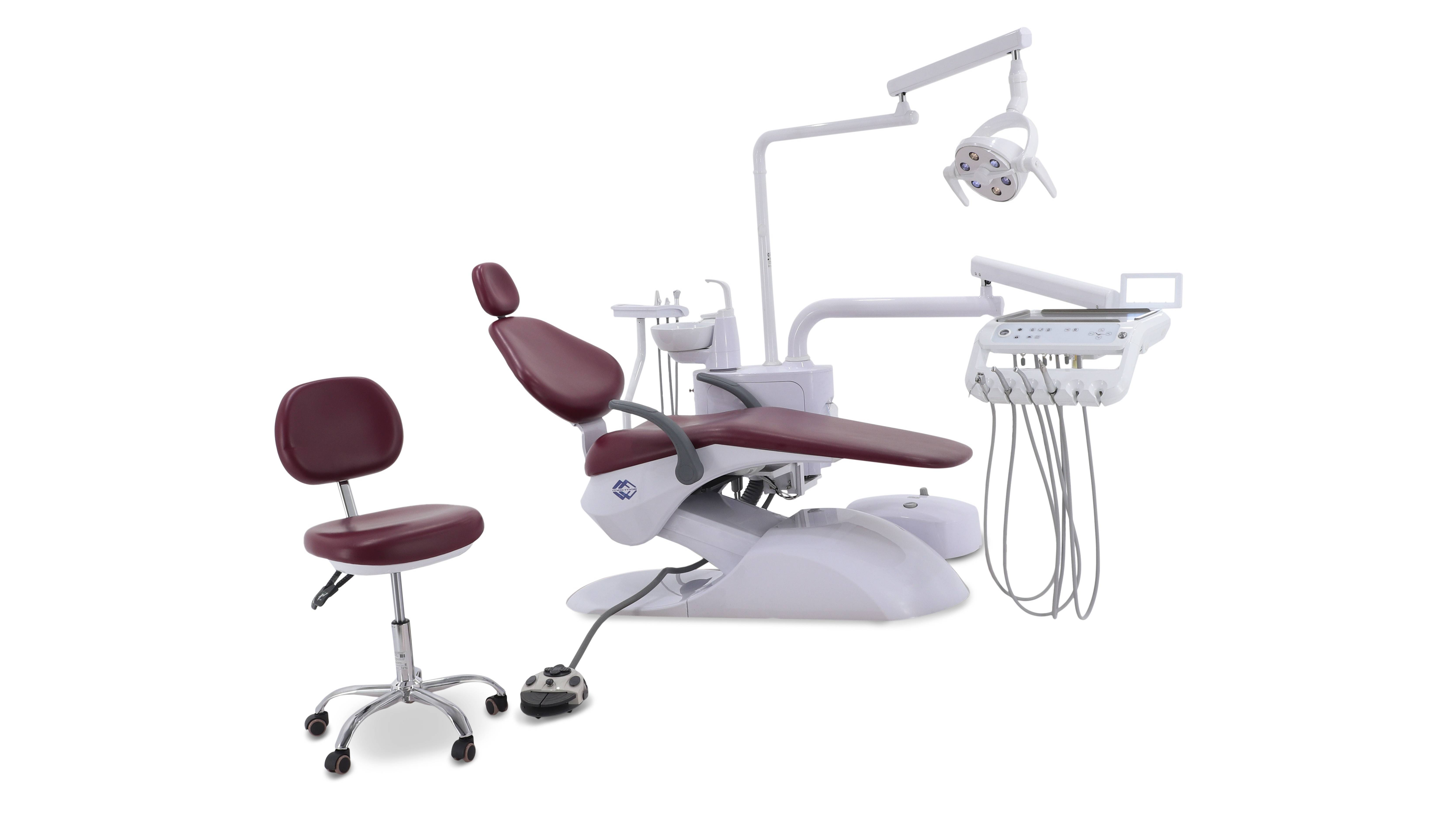 Стоматологическая установка Med-Mos CQ-216 с нижней подачей