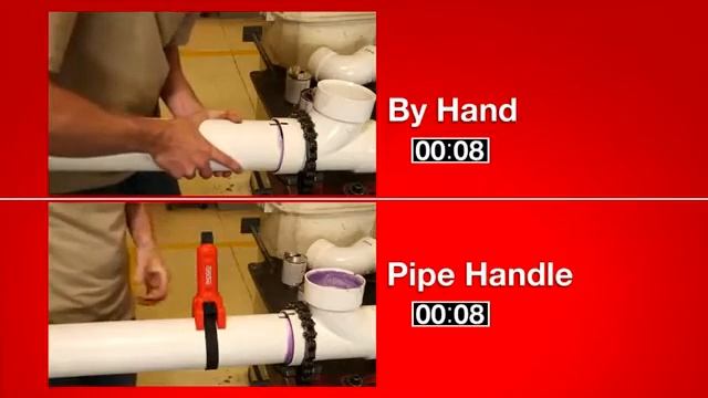 42478 RIDGID STRAPLOCK Захват ремешковый для сборки фановых труб Сборка канализационных труб