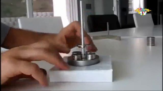 Эксперименты - Магнитный луч V2 и магнитная пружина