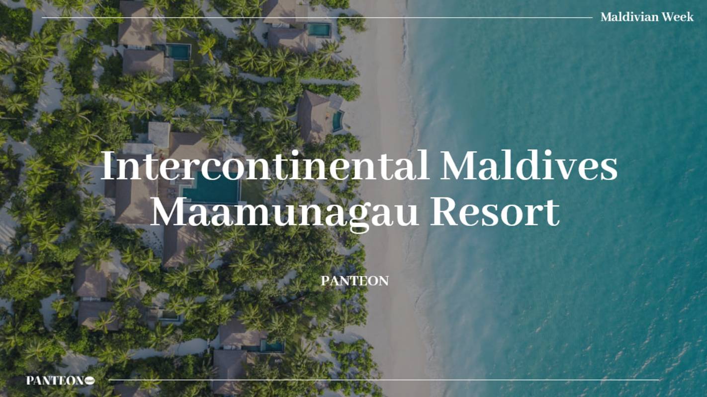Вебинар с отелем Intercontinental Maldives Maamunagau Resort 5*