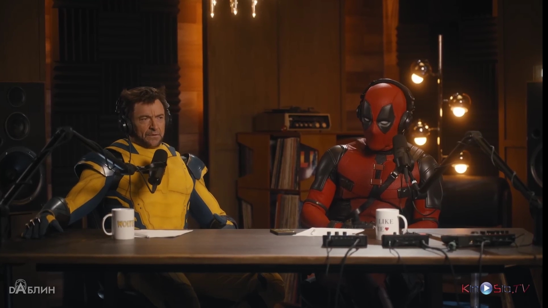 Дэдпул и Росомаха в студии - Spotify / Deadpool & Wolverine in the Studio - Spotify