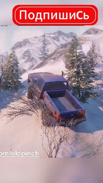 Заблудился по Яндекс навигатору #snowrunner #spintires #gaming