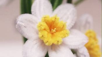 Букет нарциссов своими руками из синельной проволоки