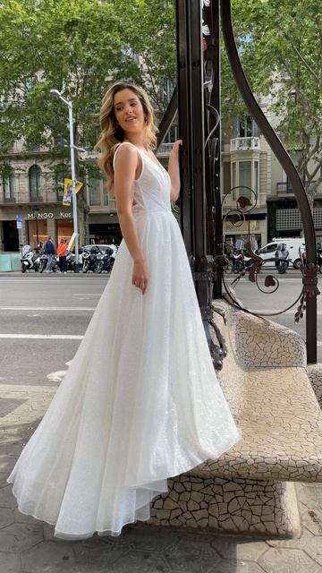 Свадебное платье Мэдди из коллекции «Wild Rose» от бренда Gabbianoм