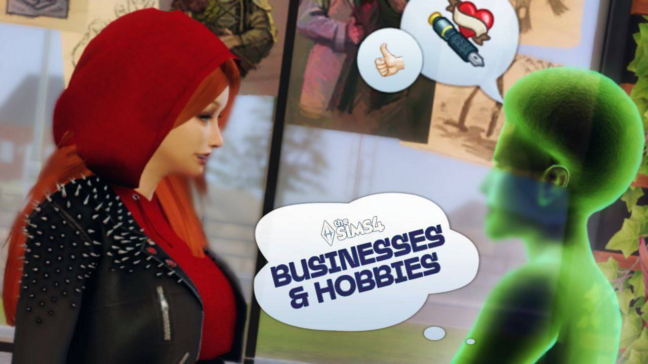 ТАТУ САЛОН ДЛЯ ПРИЗРАКОВ: Дополнение «The Sims™ 4 Любимое дело» Симс 4