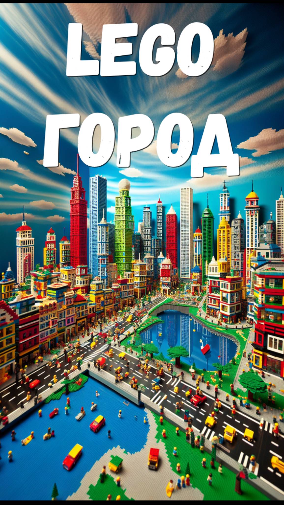 Lego город. Строим вместе с детьми город из Lego и Mega Bloks