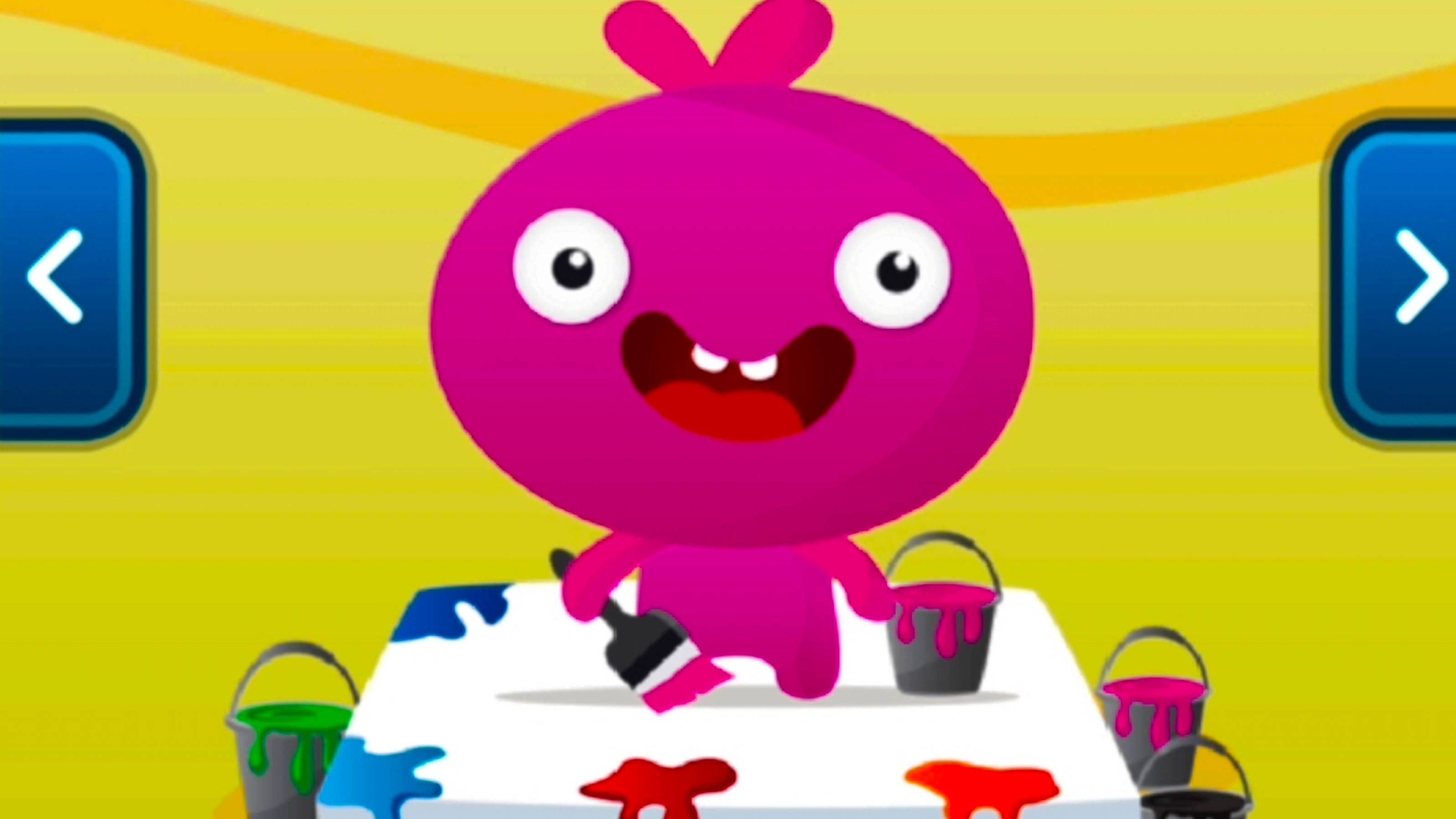 Учим цвета с малышами на русском #2/ Зелёный, синий, жёлтый, розовый, голубой, красный, белый