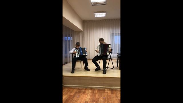 Чехонин Иван, Чехонина Полина. Народный танец «Полкис».