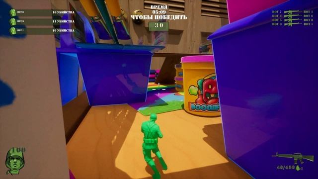 The Mean Greens - Plastic Warfare с ботами