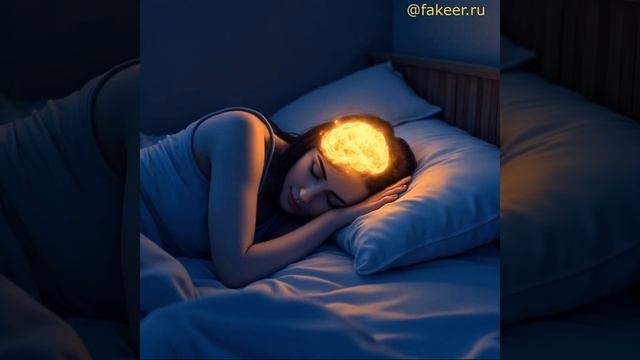 Сон стирает ненужные связи в мозге, чтобы вы лучше запоминали @fakeer.ru #память