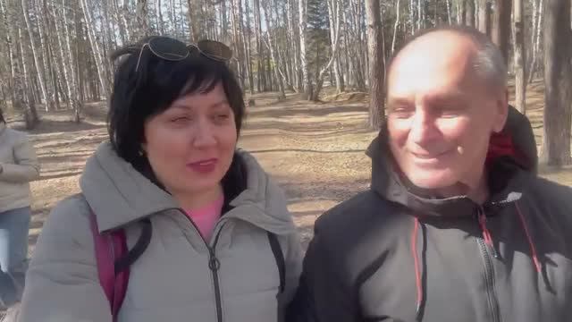 Кого мы встретили в лесу_ Наша воскресная прогулка. Челябинск  Южный Урал. 2023 год