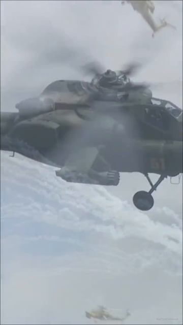 групповой пилотаж на Ми-28Н