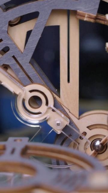 Деревянный конструктор Марбл-трасса Космодром (Marble Spaceport ) LGC01 ROKR, сборная модель