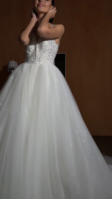 Свадебное платье Евангелина из коллекции «Wild Rose» от бренда Gabbiano