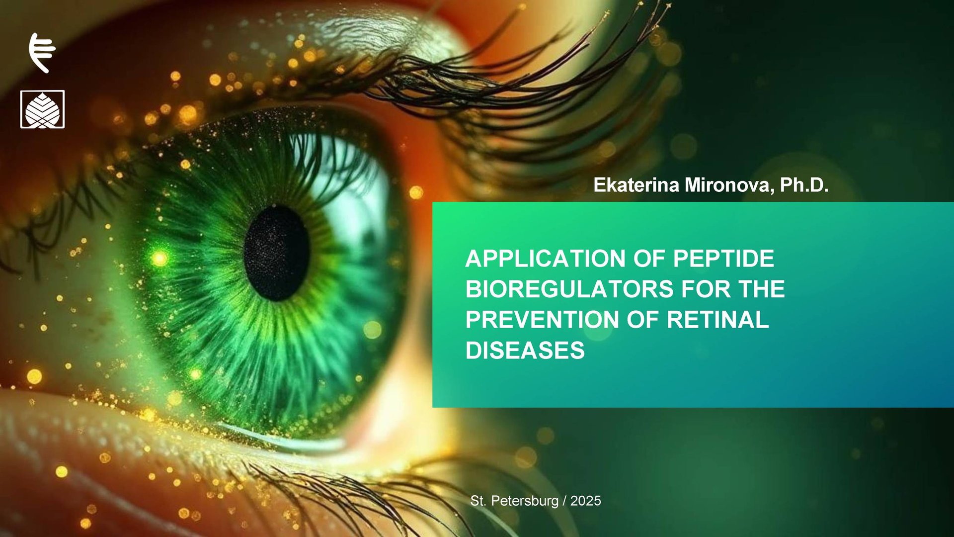 Application of peptide bioregulators for the prevention of retinal deseases.