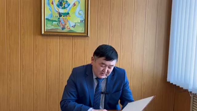 Мэр МО "Осинский район" Борис Хошхоев